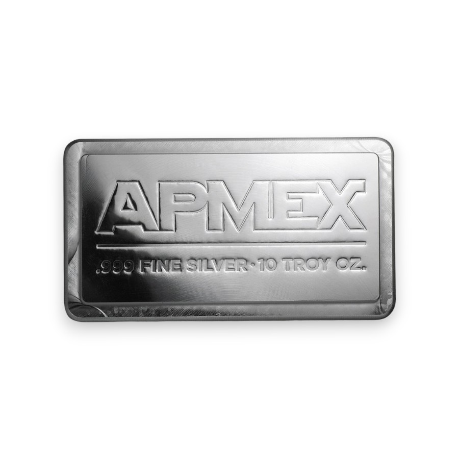 Buy 10 oz Apmex (Scottsdale) Stackable Silver Bar .999 Fine | PURE