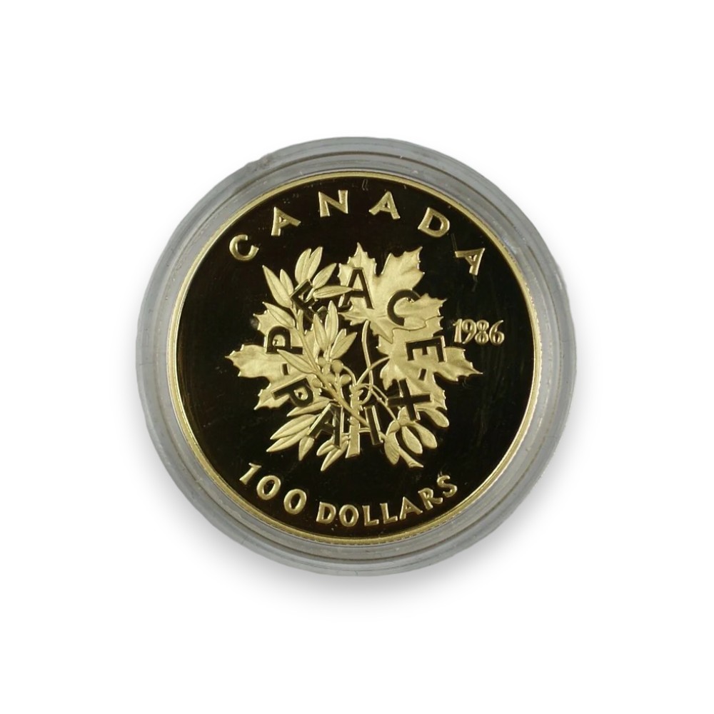 Buy Canadian 1/2 oz Proof Gold Commemorative $100 Coin (1976-1986) | PURE