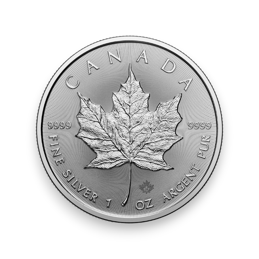 Buy 2024 Canadian Silver Maple Leaf 1 oz .9999 Fine $1 Coin | PURE
