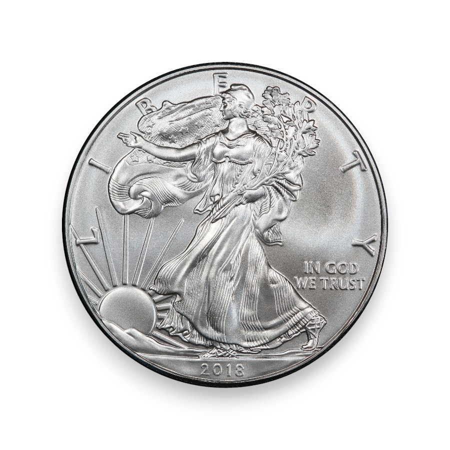 Buy 1 oz American Silver Eagle $1 Coin .999 Fine (Random Date) | PURE