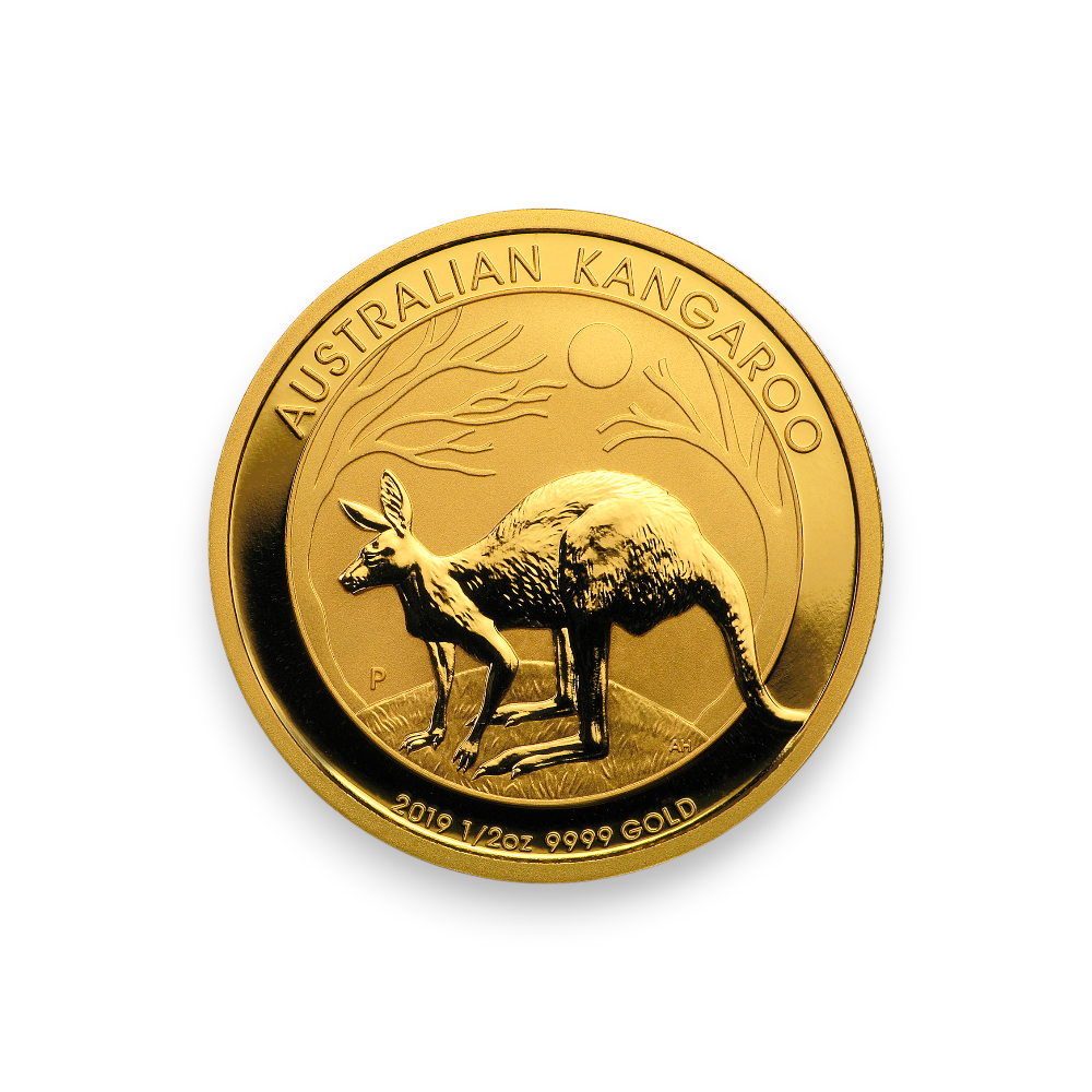 Buy 1/2 oz Australian Gold Kangaroo .9999 Fine in Capsule $50 Coin ...