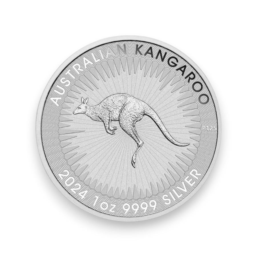 Buy 2024 1 oz Silver Australian Kangaroo .9999 Fine $1 Coin | PURE