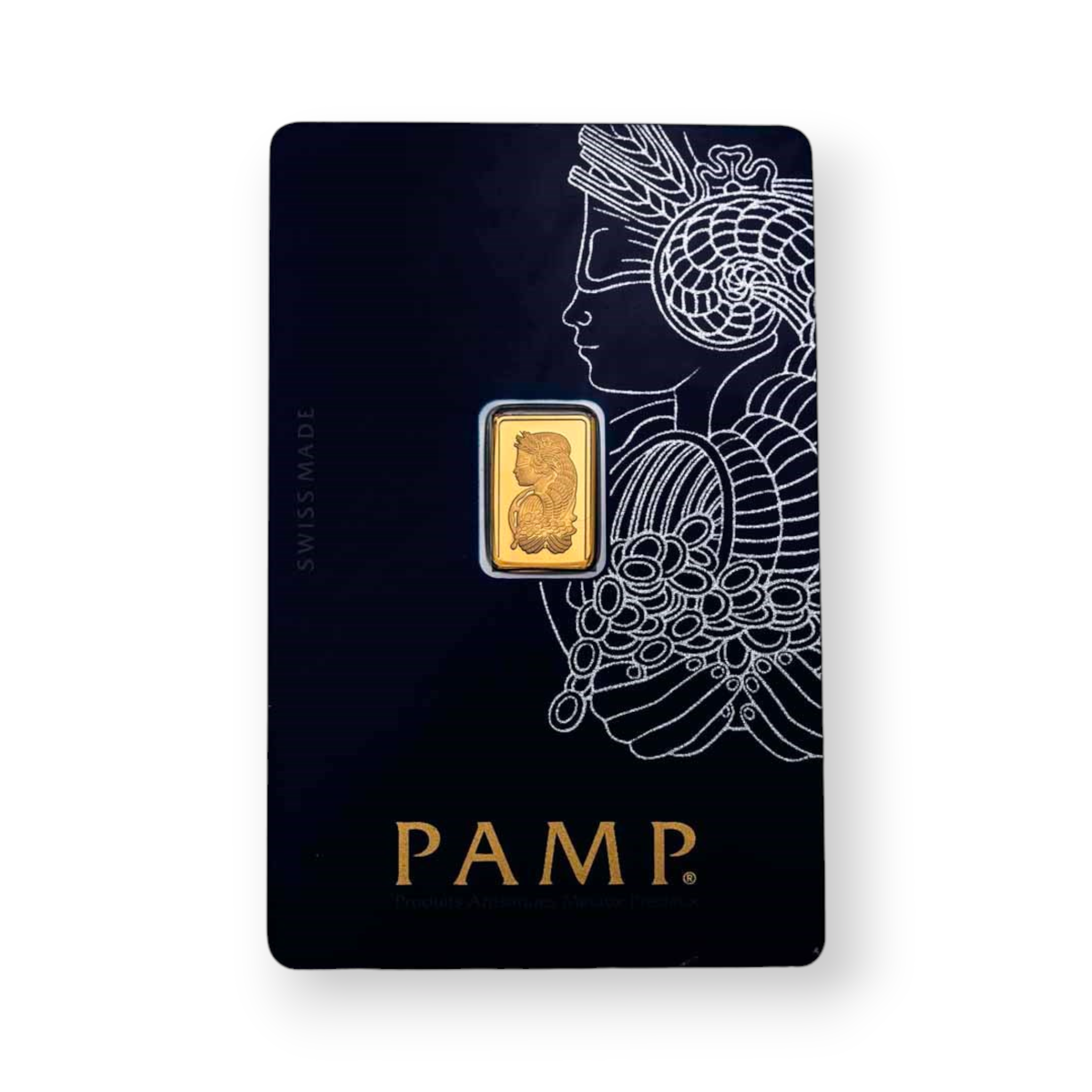 Buy 1 Gram Pamp Lady Fortuna Gold Bar .9999 Fine Sealed in Assay | PURE