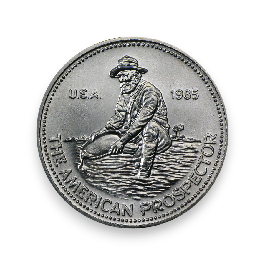 Buy 1 oz Silver Engelhard Prospector Round .999 Fine (Random Date) | PURE