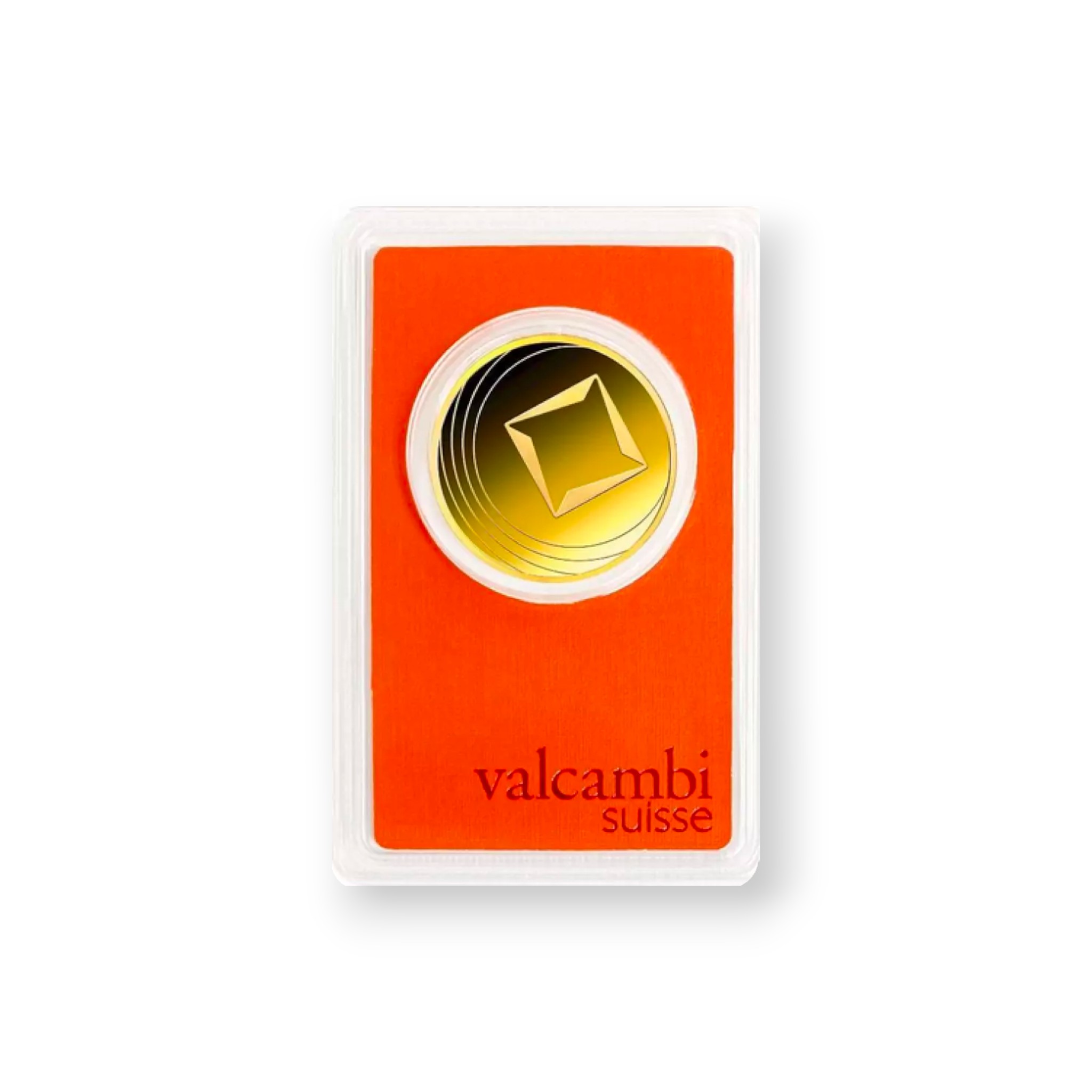 Buy 1 oz Valcambi Gold Round Bar .9999 Fine Sealed in Carded Assay | PURE