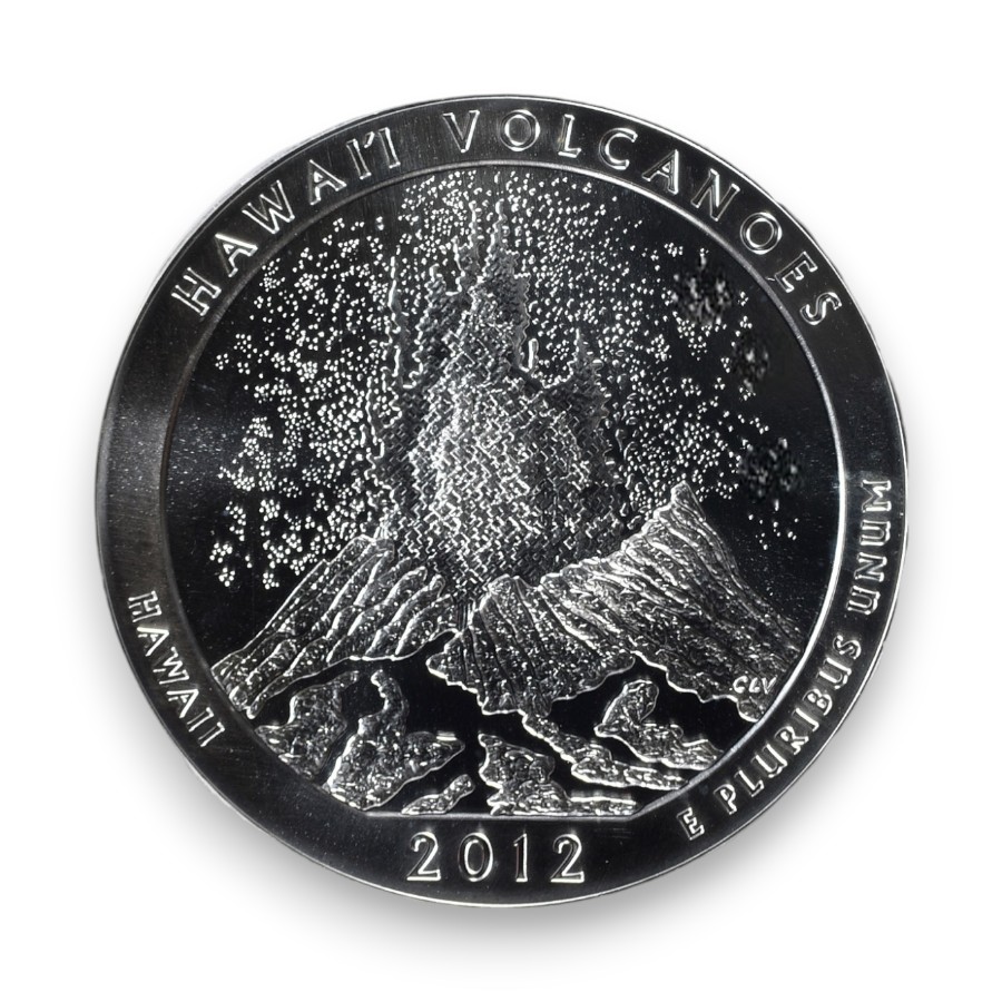 Buy 2012 5 oz America the Beautiful Hawaii Volcanoes Silver Coin .999 ...