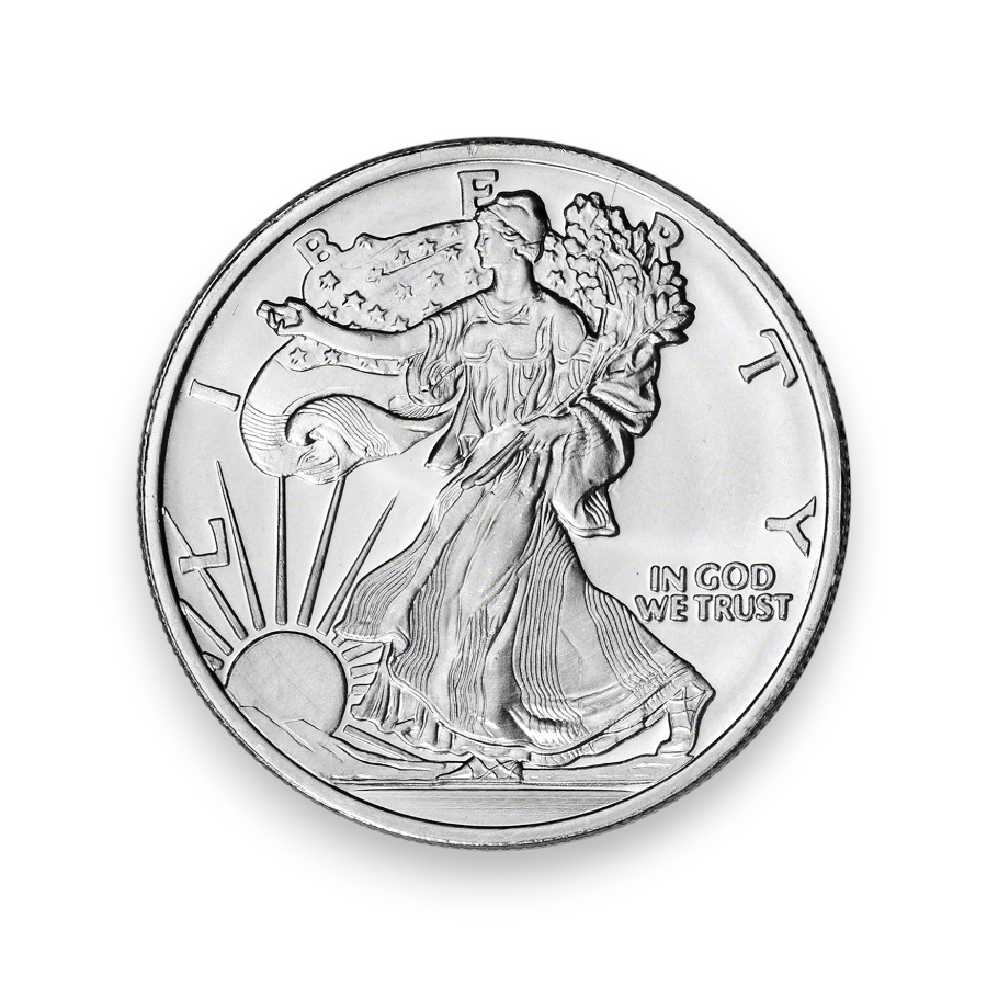 Buy 1 oz Silver Walking Liberty Round .999 Fine | PURE